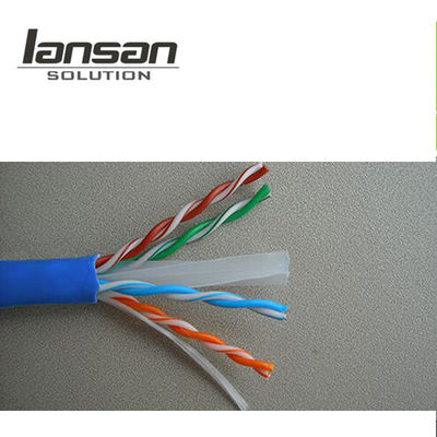 cable LAN Ethernet Cat6 de PVC de 250 MHz -40 ℃ a temperatura de ...